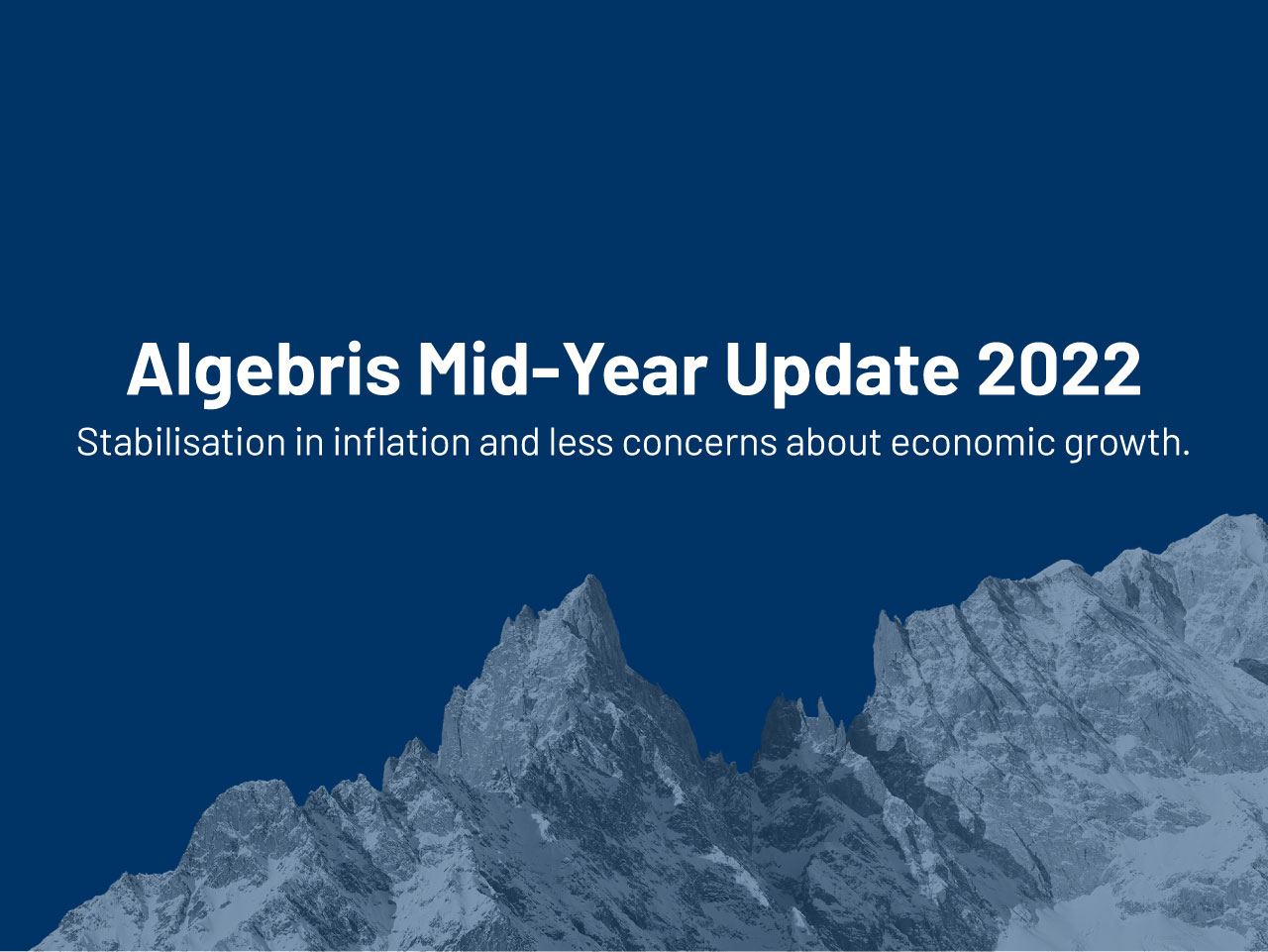 Algebris Mid-Year Update 2022 | Stabilisation in inflation and less ...