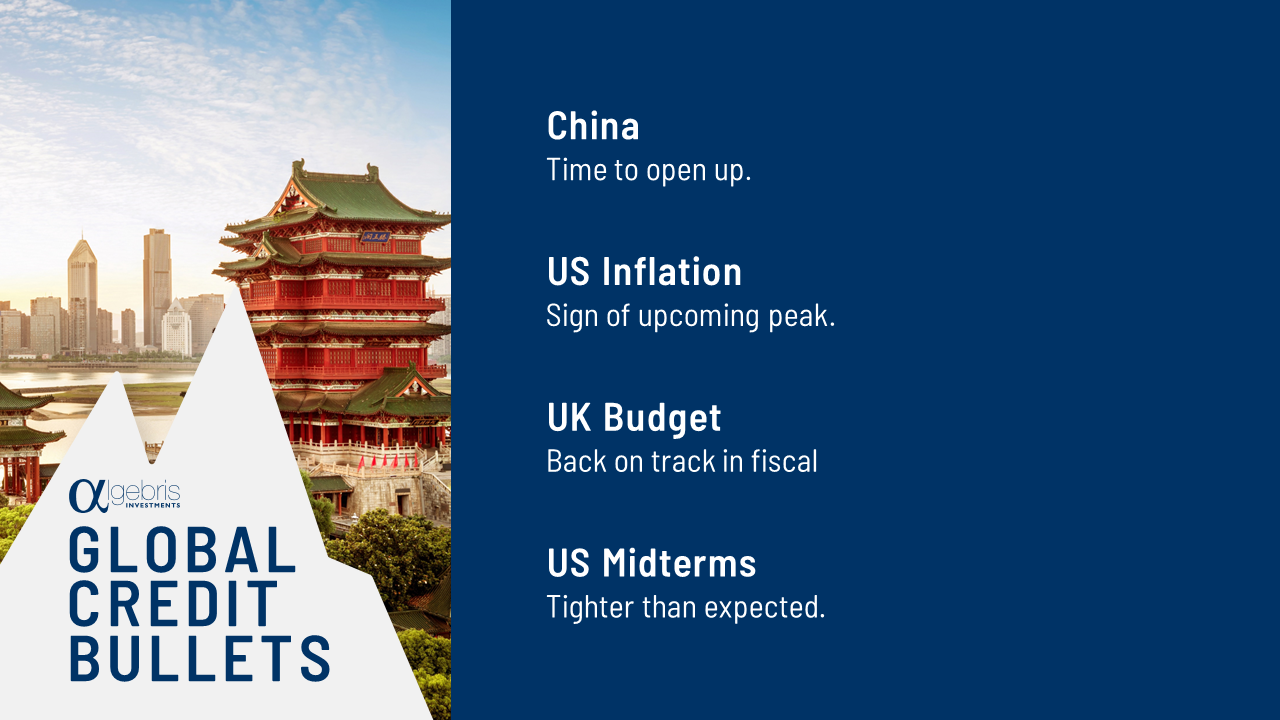 GLOBAL CREDIT BULLETS | Monday, 14th November 2022 - Algebris Investments